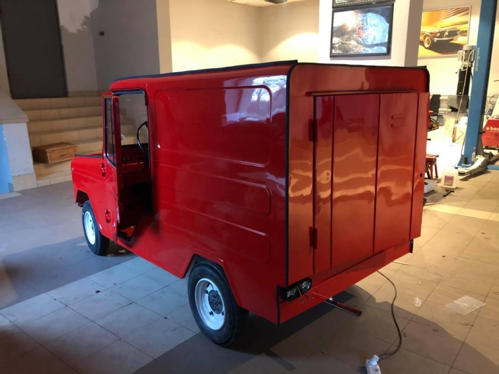 Lawil Willam Lambretta S3 Postman - Getyourclassic Lawil Lambretta