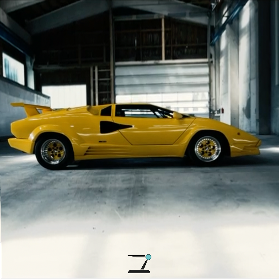 Lamborghini Countach 25 Anniversario - Giallo Fly yellow